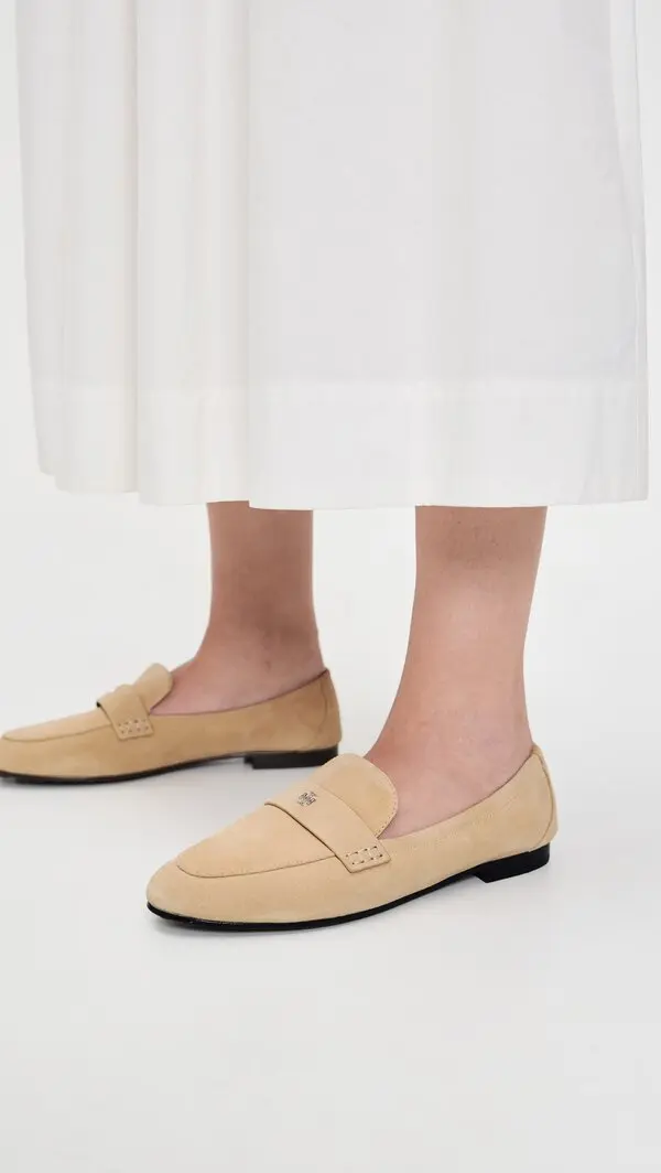 Tory Burch Suede Ballet Loafers