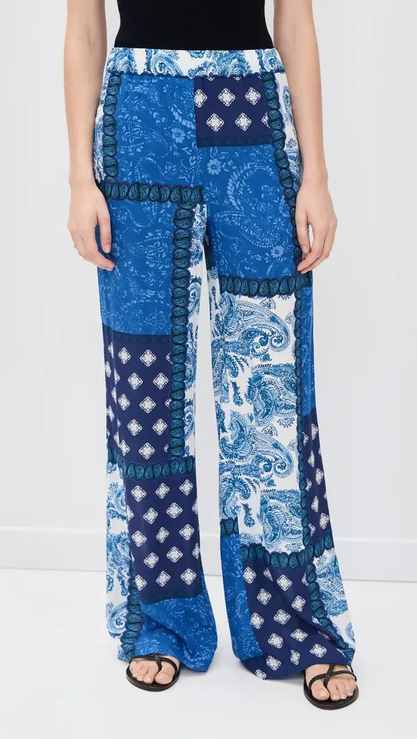 DONDE ESTEBAN Paisley Print Pants