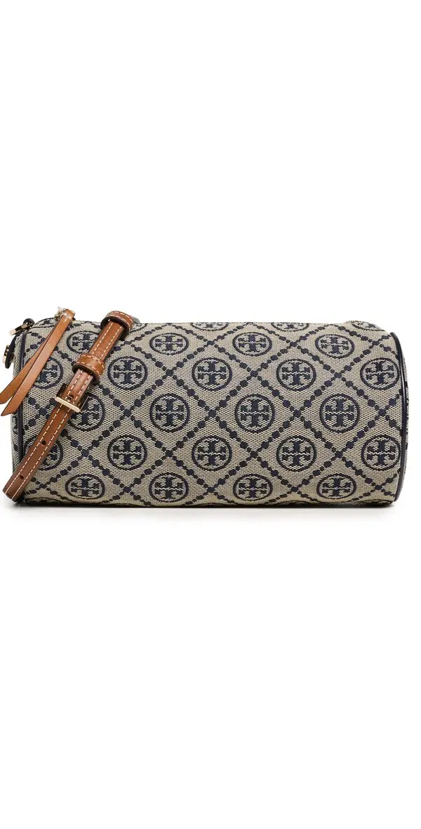 Tory Burch T Monogram Cylinder Bag