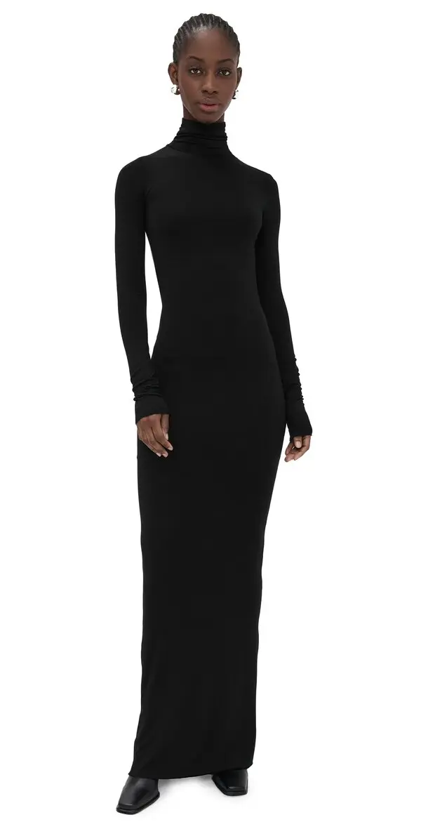 Eterne Stella Turtleneck Maxi Dress