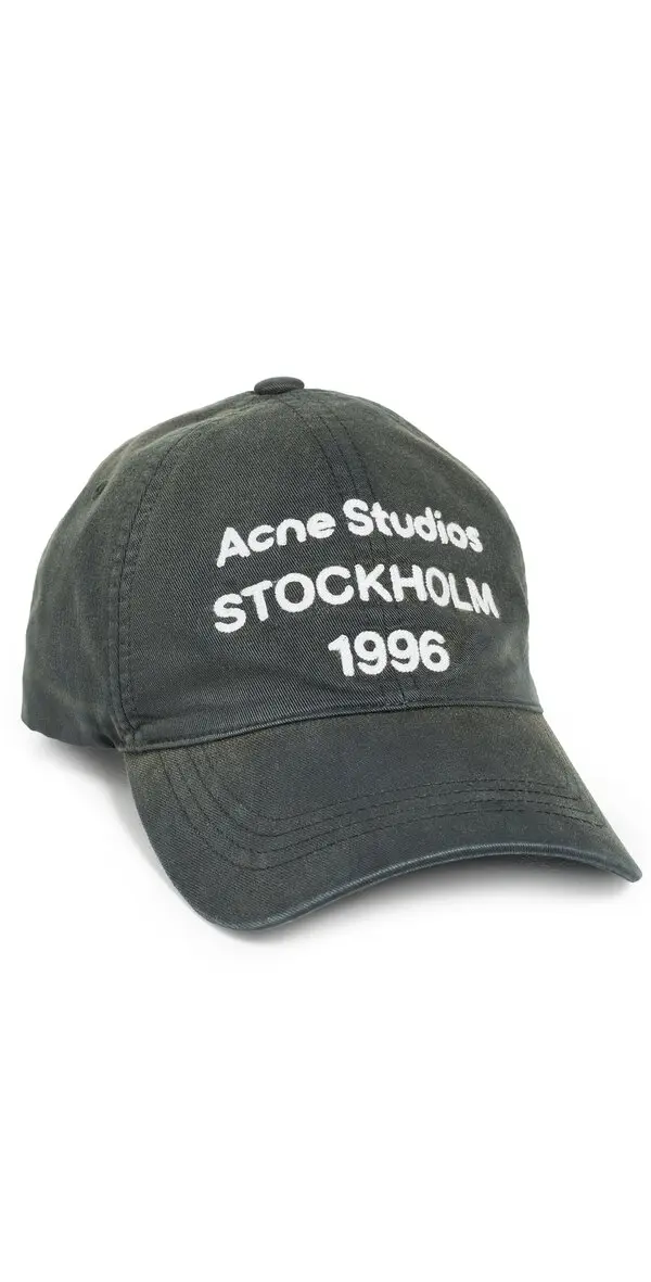 Acne Studios Carliy 1996 Cap - Faded Black