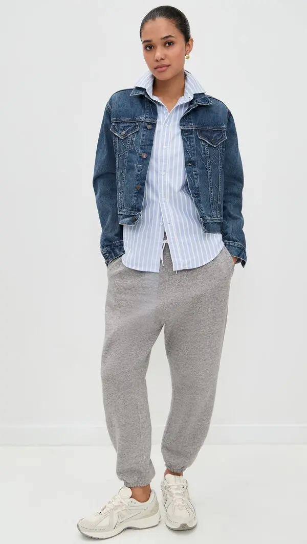 Polo Ralph Lauren 3x1 Rigid Denim Classic Trucker Jacket - Meuse Wash