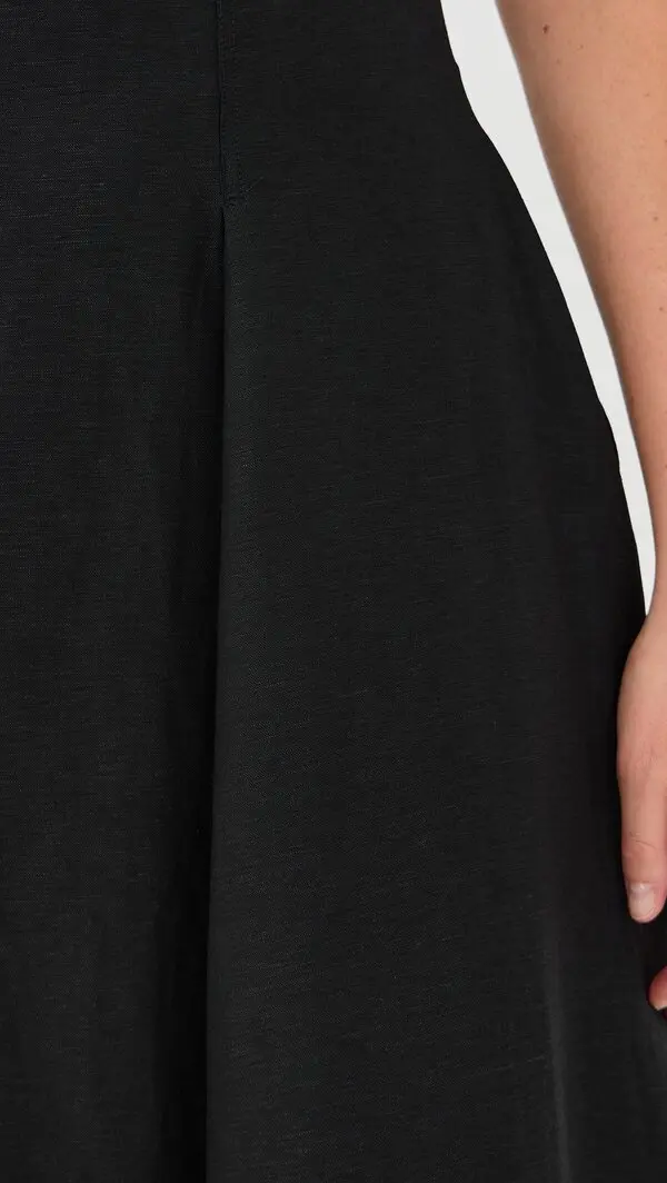 knee length dresses for ladies Simkhai White Arie Strapless Bustier Midi Dress