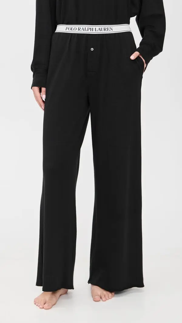 Polo Ralph Lauren Crew Neck Wide Leg Pants Set
