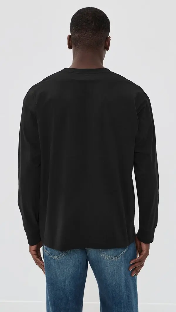 MAISON MARGIELA Long Sleeve Logo Top