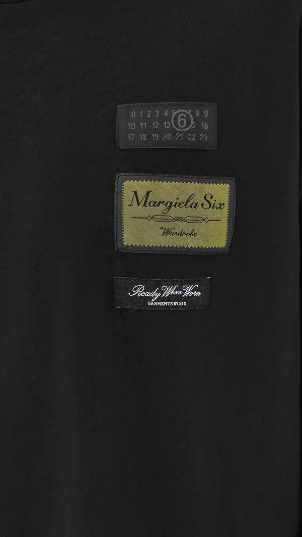 MAISON MARGIELA Long Sleeve Logo Top