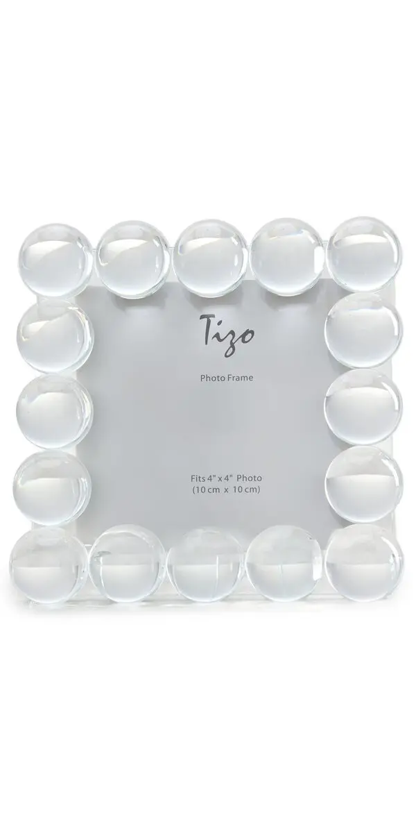 TIZO DESIGN Crystal Glass Ball Frame - Clear