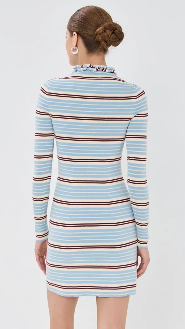 Rabanne Stripe Mini Dress
