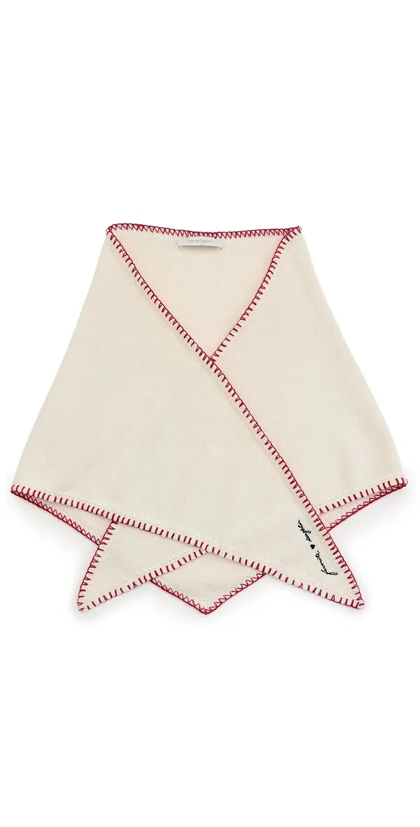 FAVORITE DAUGHTER The Valentine's Day Triangle Scarf - Natural