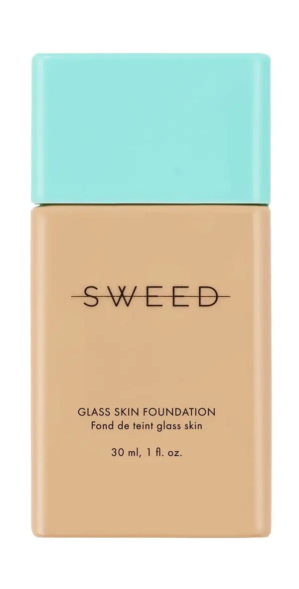SWEED LASHES Glass Skin Foundation - 6 - Light To Medium With Neutral To Cool Pink Undertones