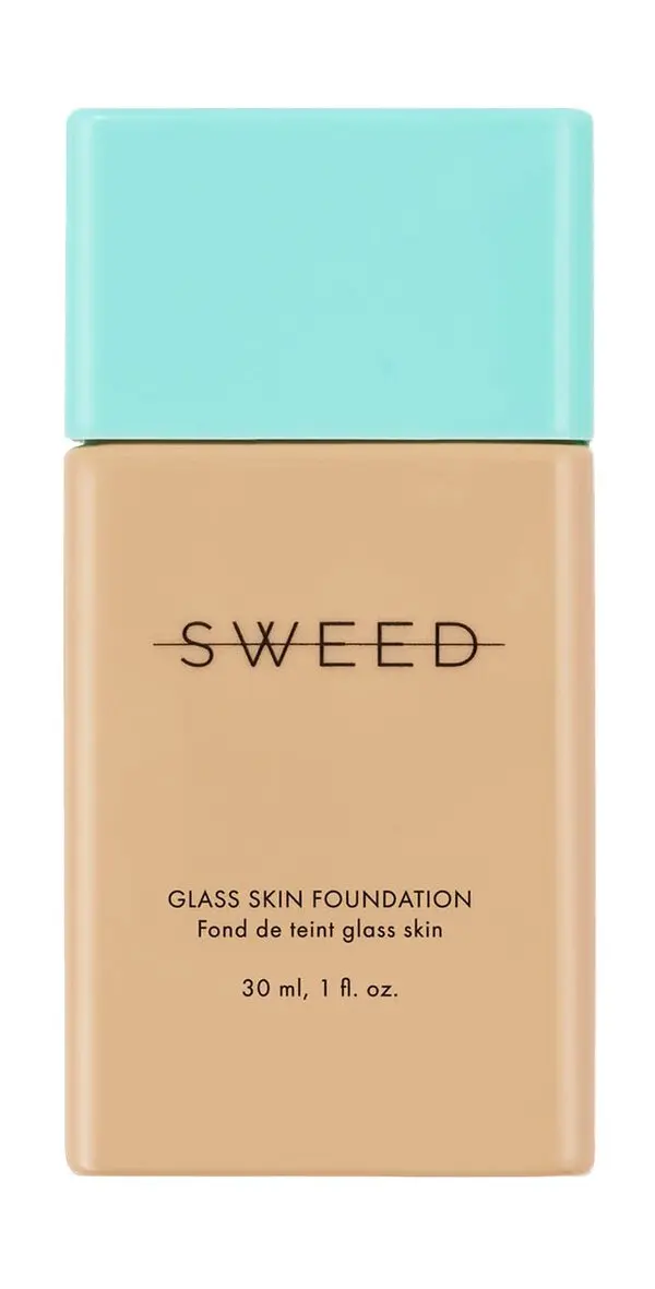 SWEED LASHES Glass Skin Foundation - 8 - Medium With Warm Yellow Undertones