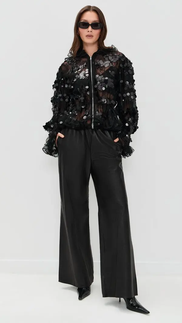 AKNVAS Sofie Sequin Lace Jacket