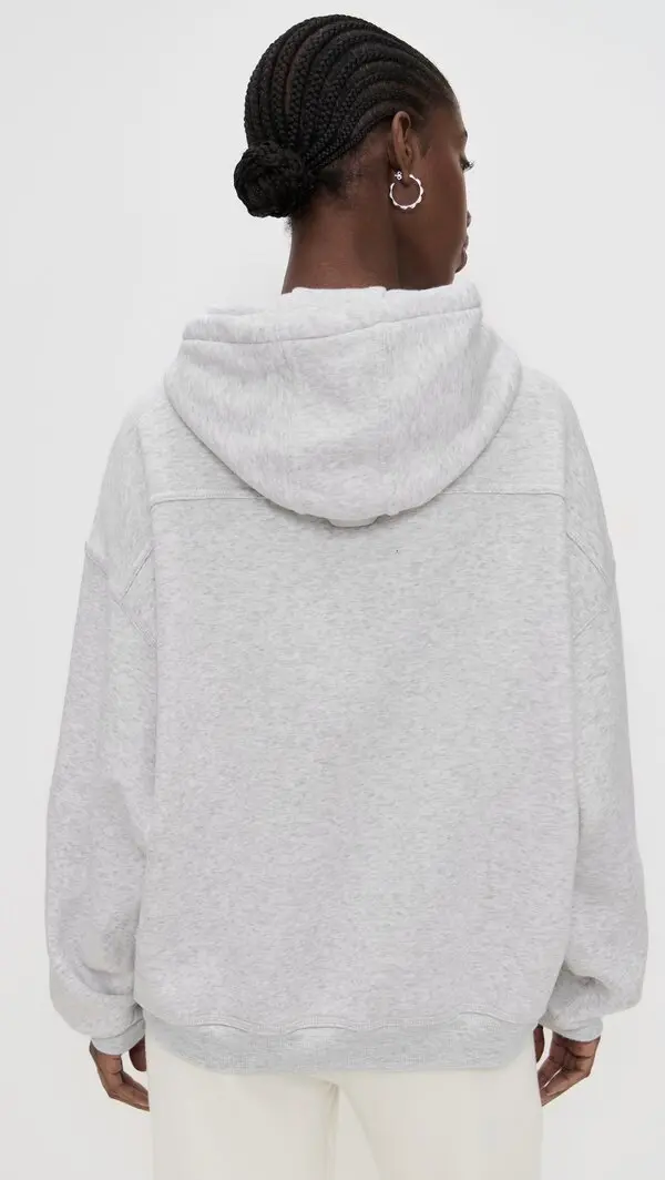 Free People Hooded Pullover With Kangaroo Pocket