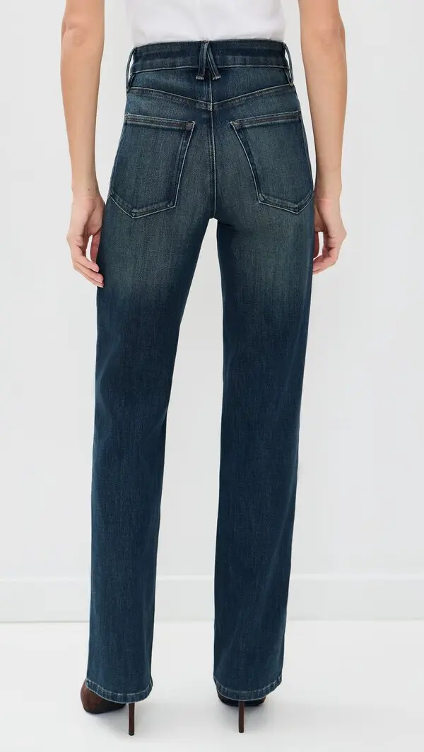 Good American Good True Straight Jeans