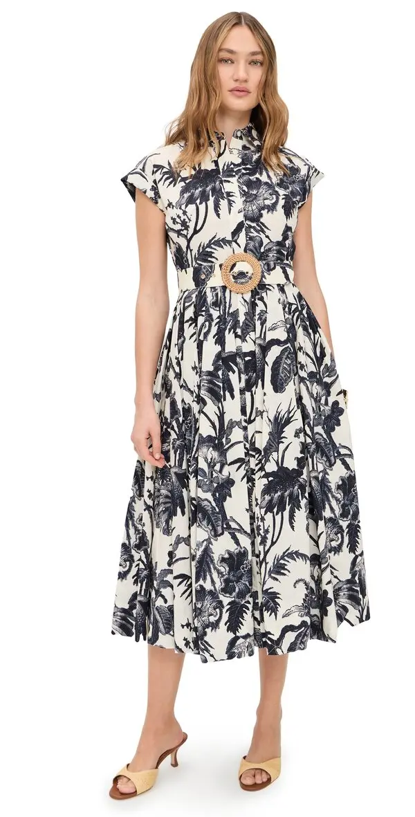 Cara Cara Octavia Printed Midi Dress