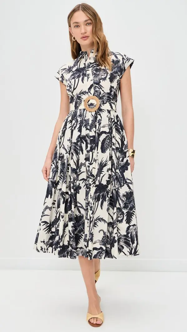 Cara Cara Octavia Printed Midi Dress