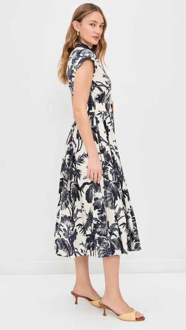 Cara Cara Octavia Printed Midi Dress