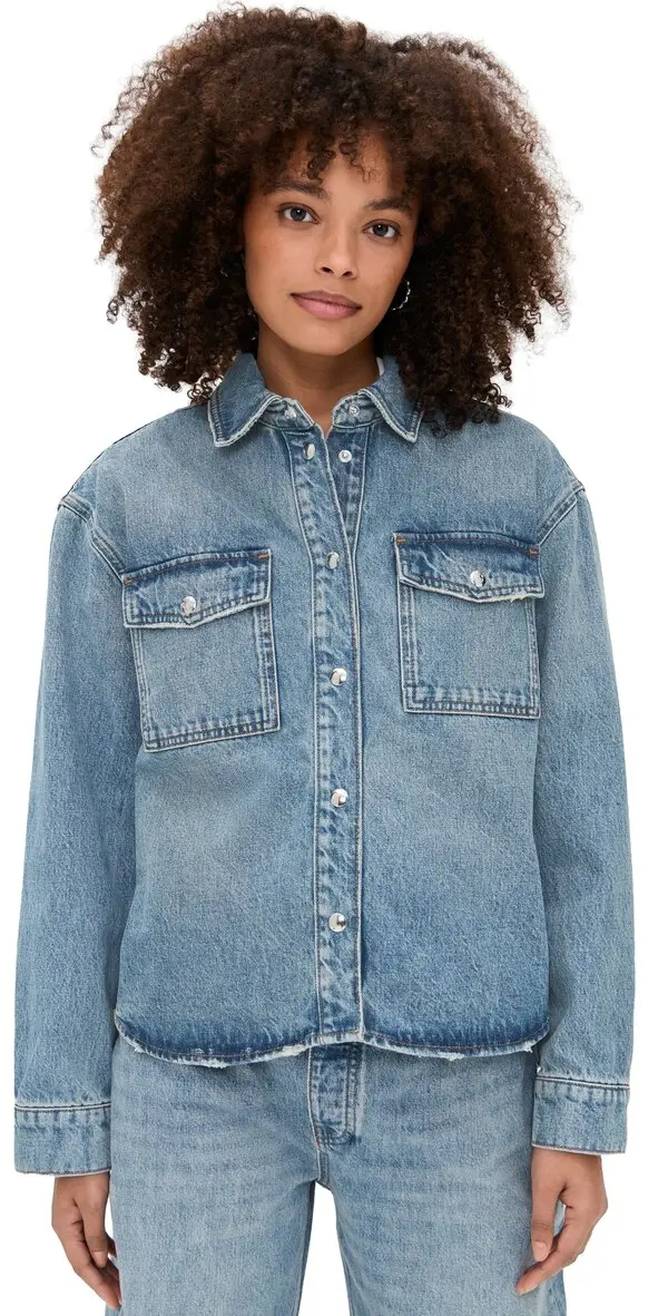 ANINE BING Paxton Denim Shirt