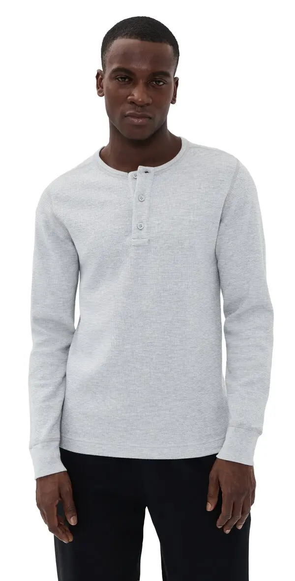 Reigning Champ Lightweight Waffle Henley