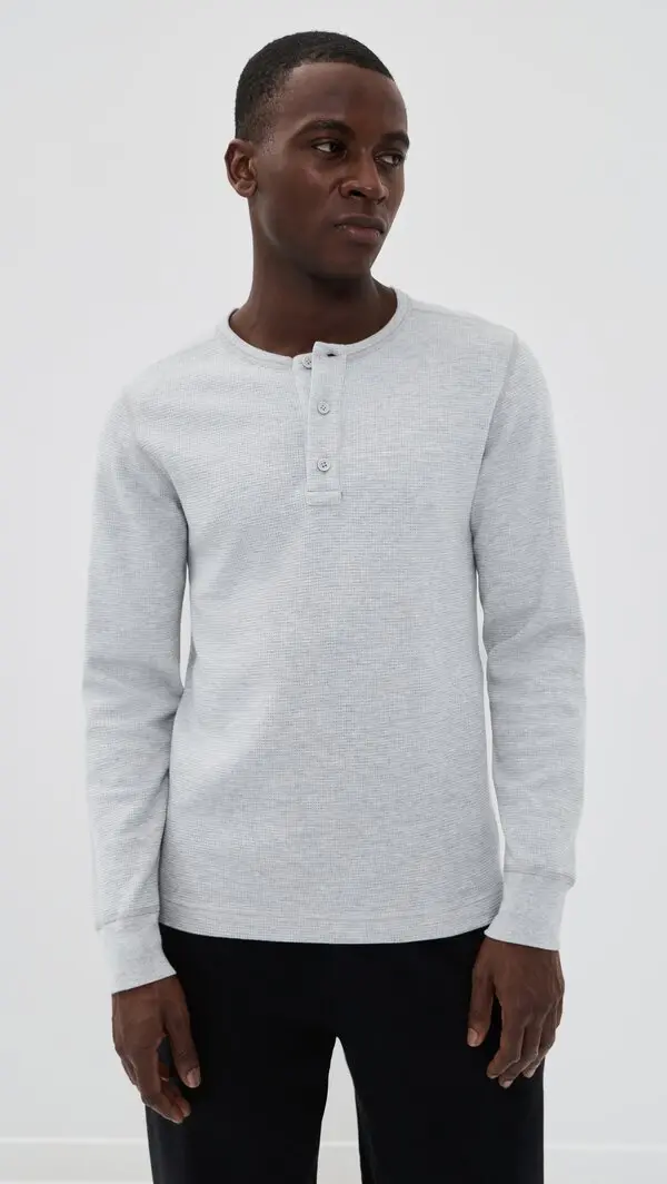 Reigning Champ Lightweight Waffle Henley