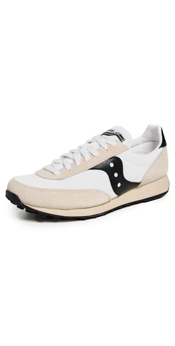 Saucony Jazz 80 Low Top Sneakers - White/black