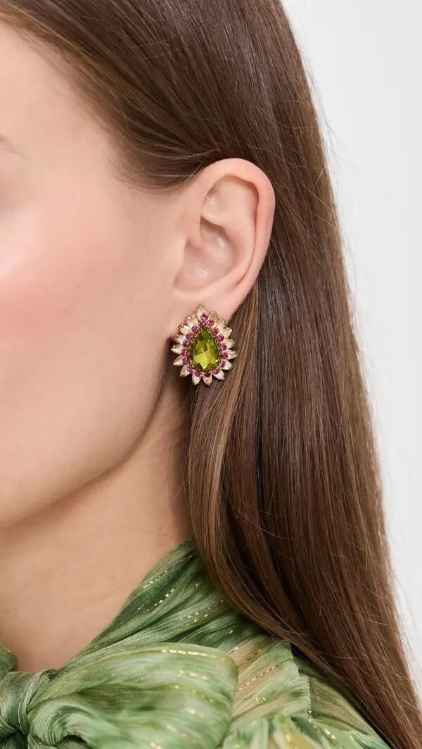 Deepa Gurnani Leesha Earrings