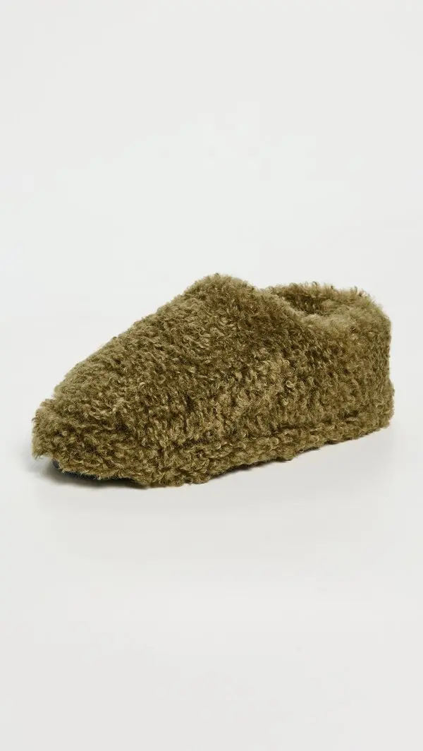Apparis Misha Bouclette Slippers
