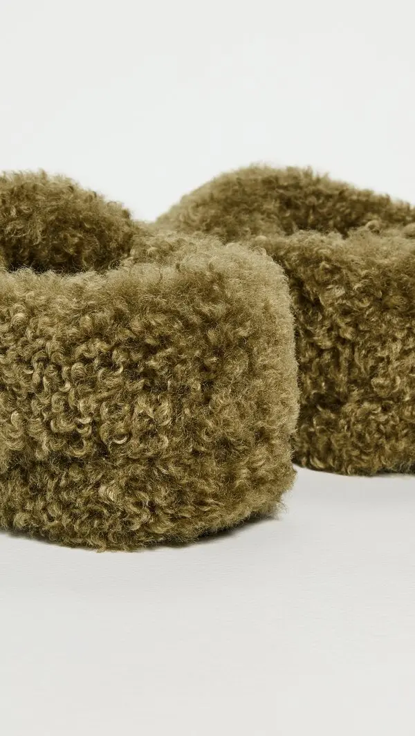 Apparis Misha Bouclette Slippers