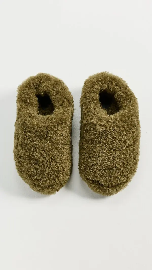 Apparis Misha Bouclette Slippers