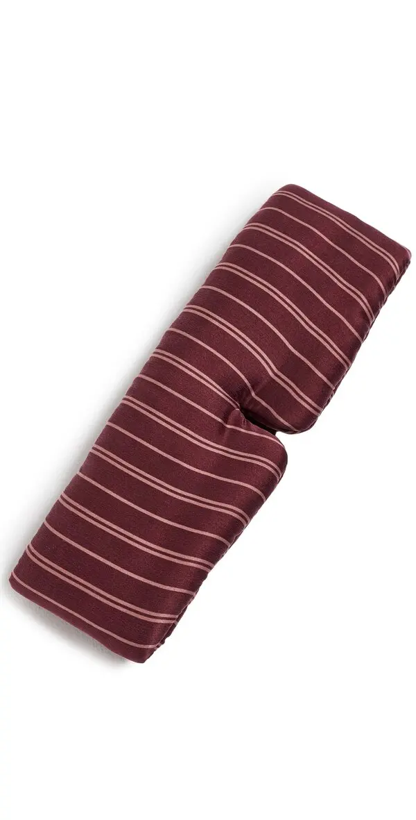 Lunya Washable Silk Sleep Mask - Currant Veil Stripe