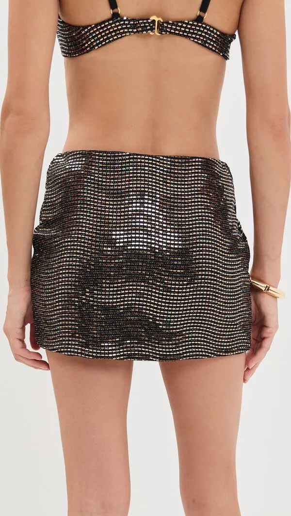 Peixoto Sequin Mini Skirt