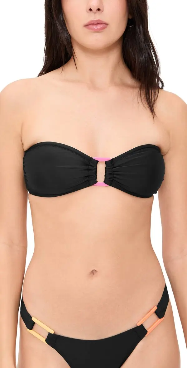 Solid & Striped The Tati Bikini Top - Noir
