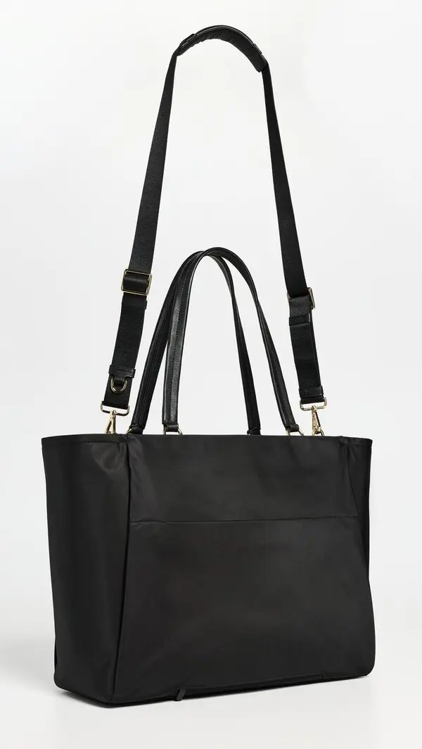 Tumi Large Tote - Black/gold