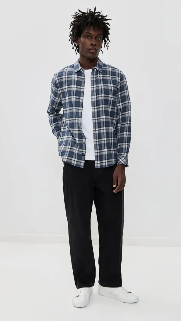 Rails Lennox Plaid Flannel Top