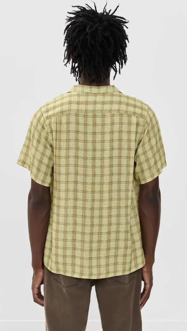 BATHER Tartan Camp Shirt