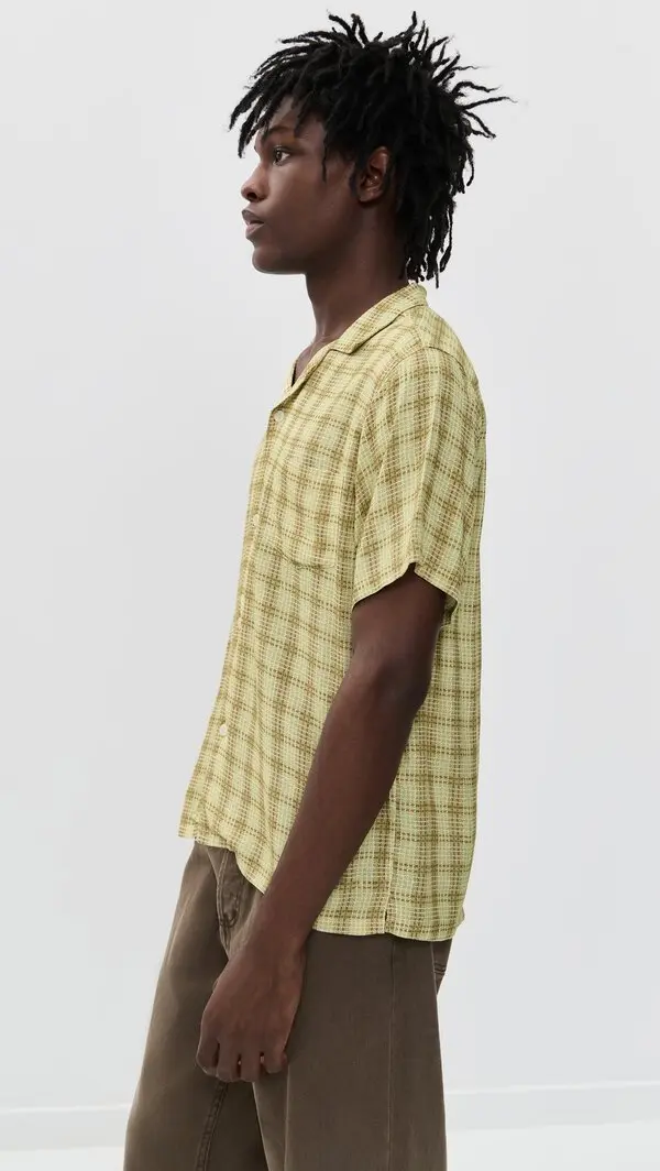BATHER Tartan Camp Shirt