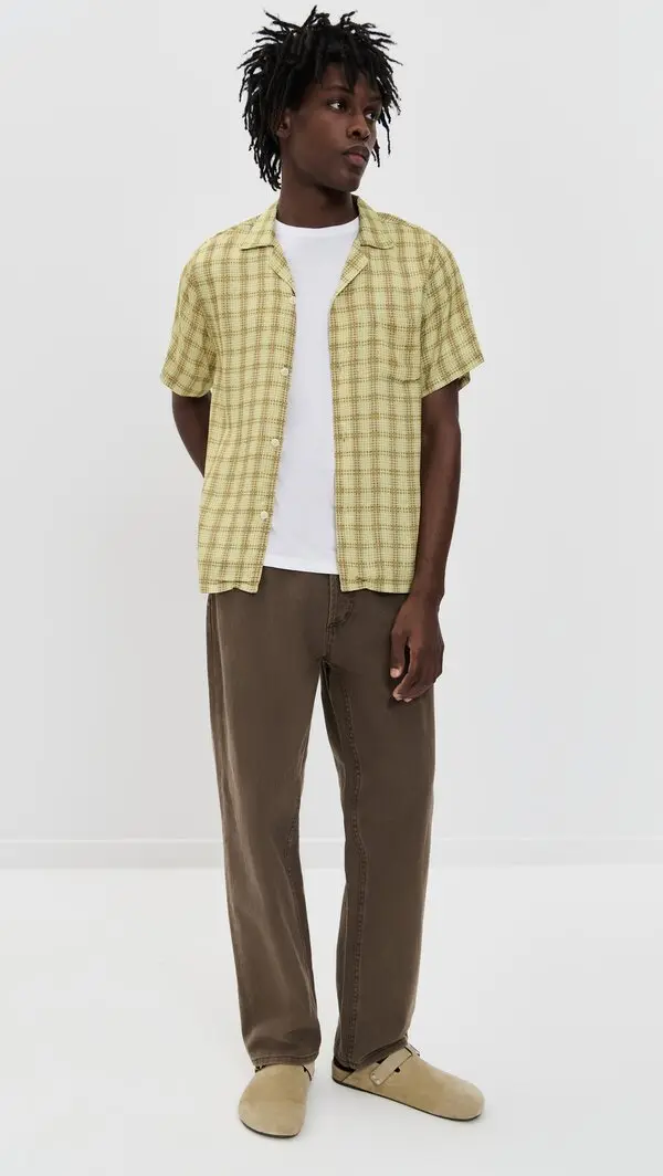 BATHER Tartan Camp Shirt