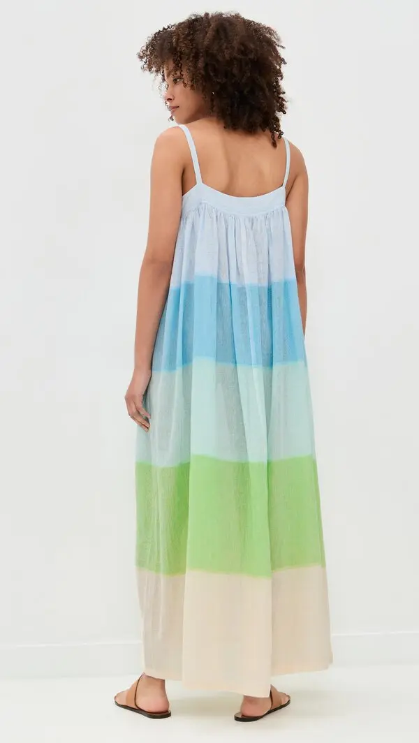 LEMLEM Eda Stripe Maxi Dress