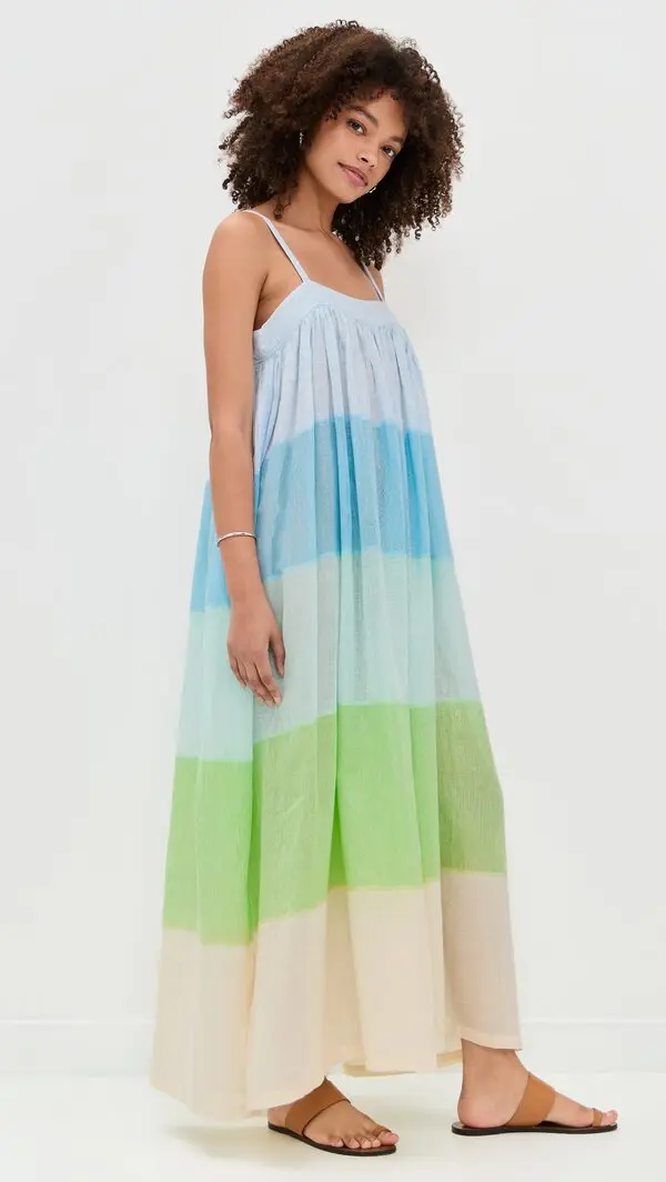 LEMLEM Eda Stripe Maxi Dress