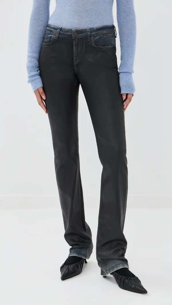 Acne Studios Stretch Leather Finish Pants