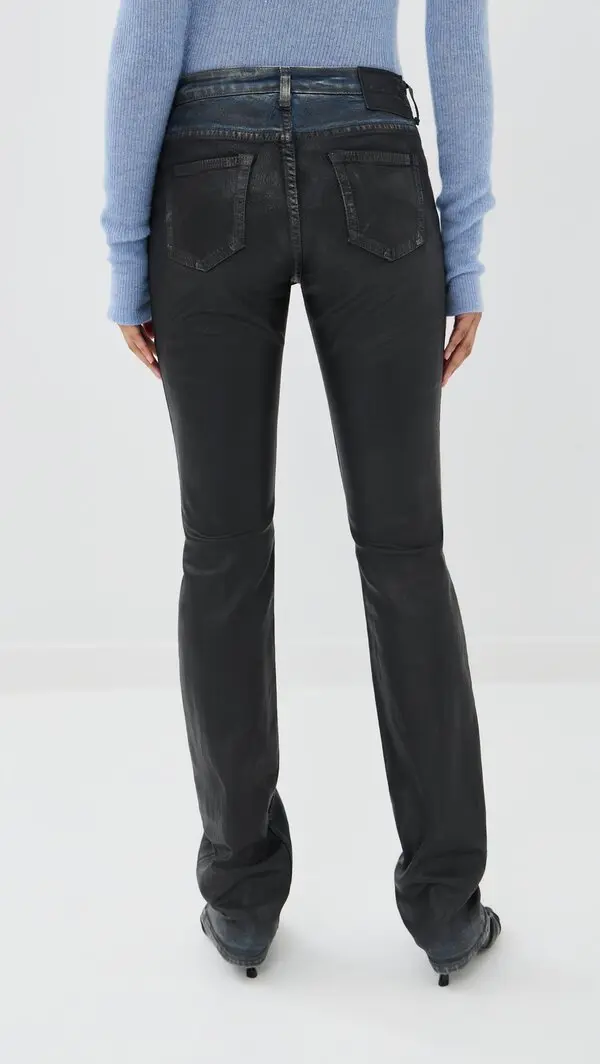 Acne Studios Stretch Leather Finish Pants