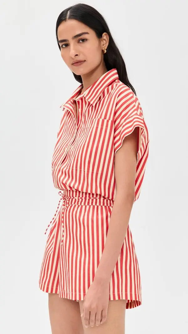 Faithfull The Brand Zion Striped Jumpsuit