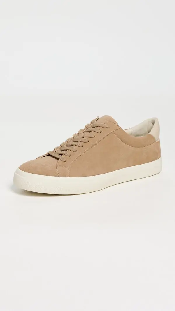 Vince Fulton Suede Sneakers - New Camel/moonlight