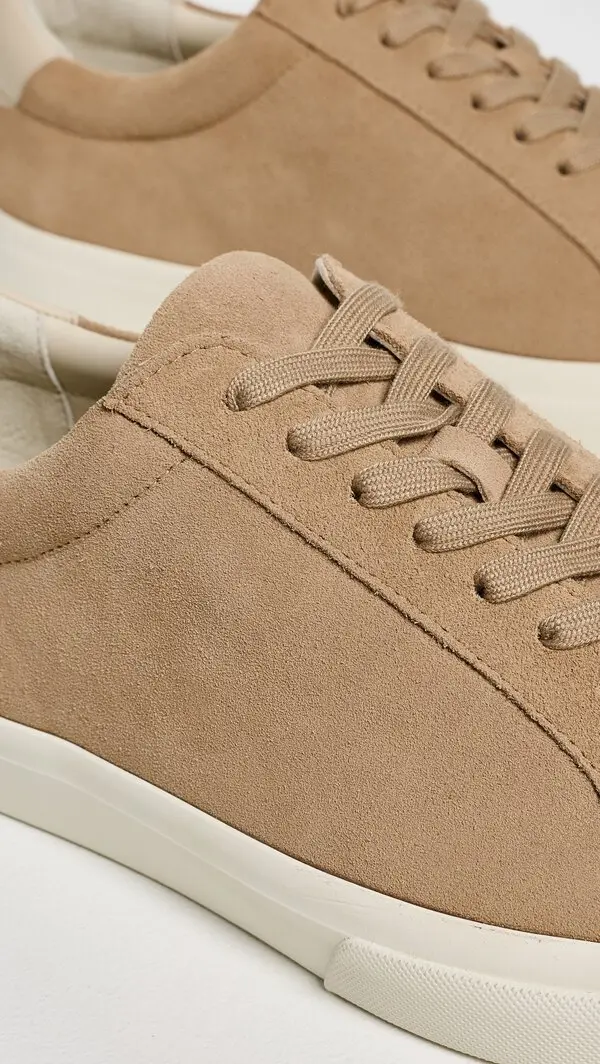 Vince Fulton Suede Sneakers - New Camel/moonlight