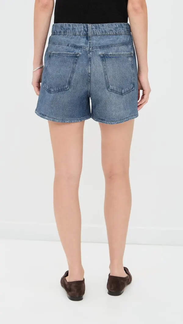 Rag & Bone Rb Miramar Terry Walking Shorts - Morse