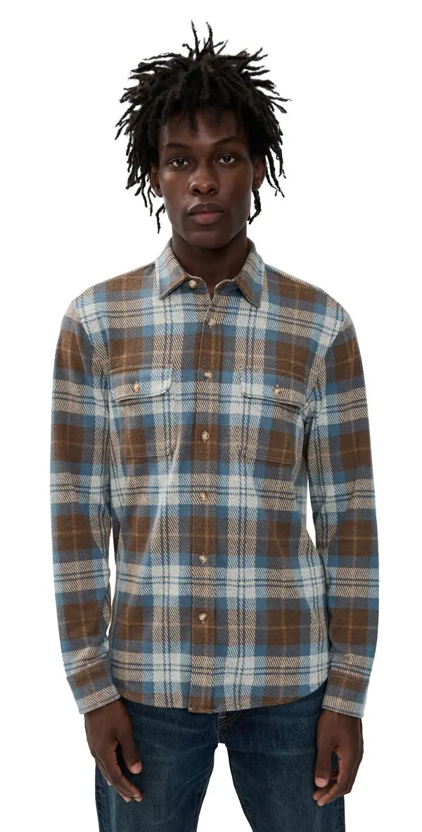 Faherty Brand Legend Flannel-inspired Shirt