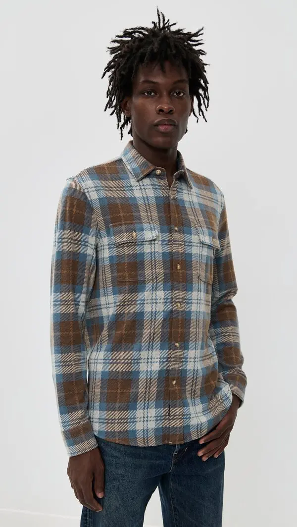 Faherty Brand Legend Flannel-inspired Shirt