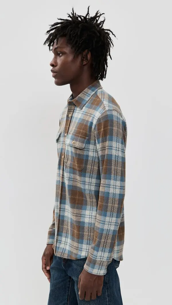 Faherty Brand Legend Flannel-inspired Shirt