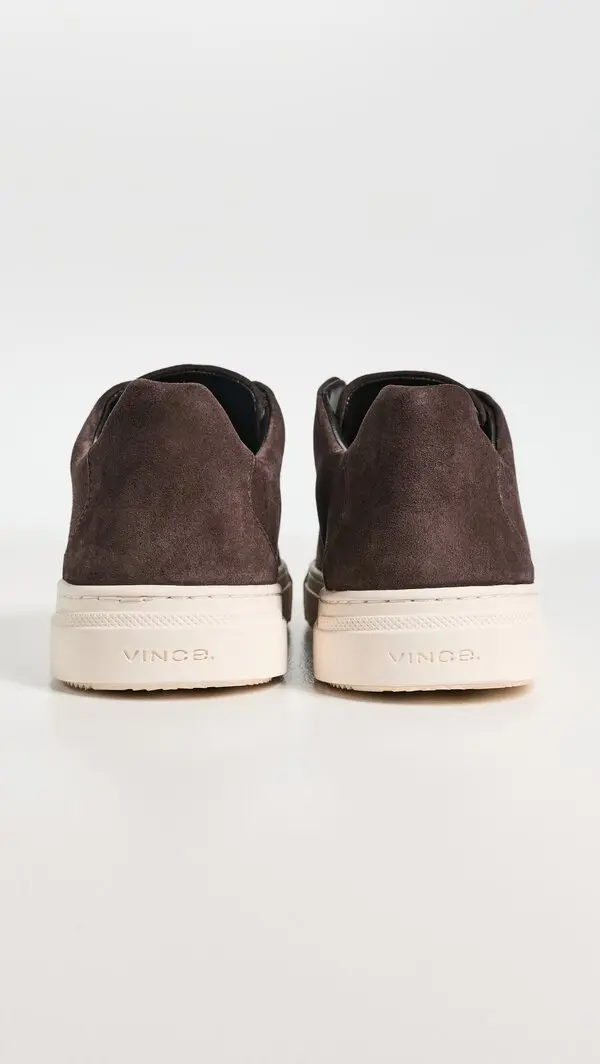Vince Lakewood Suede Slip-on Sneakers
