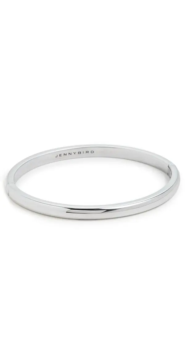 Jenny Bird Remi Bangle - Platinum